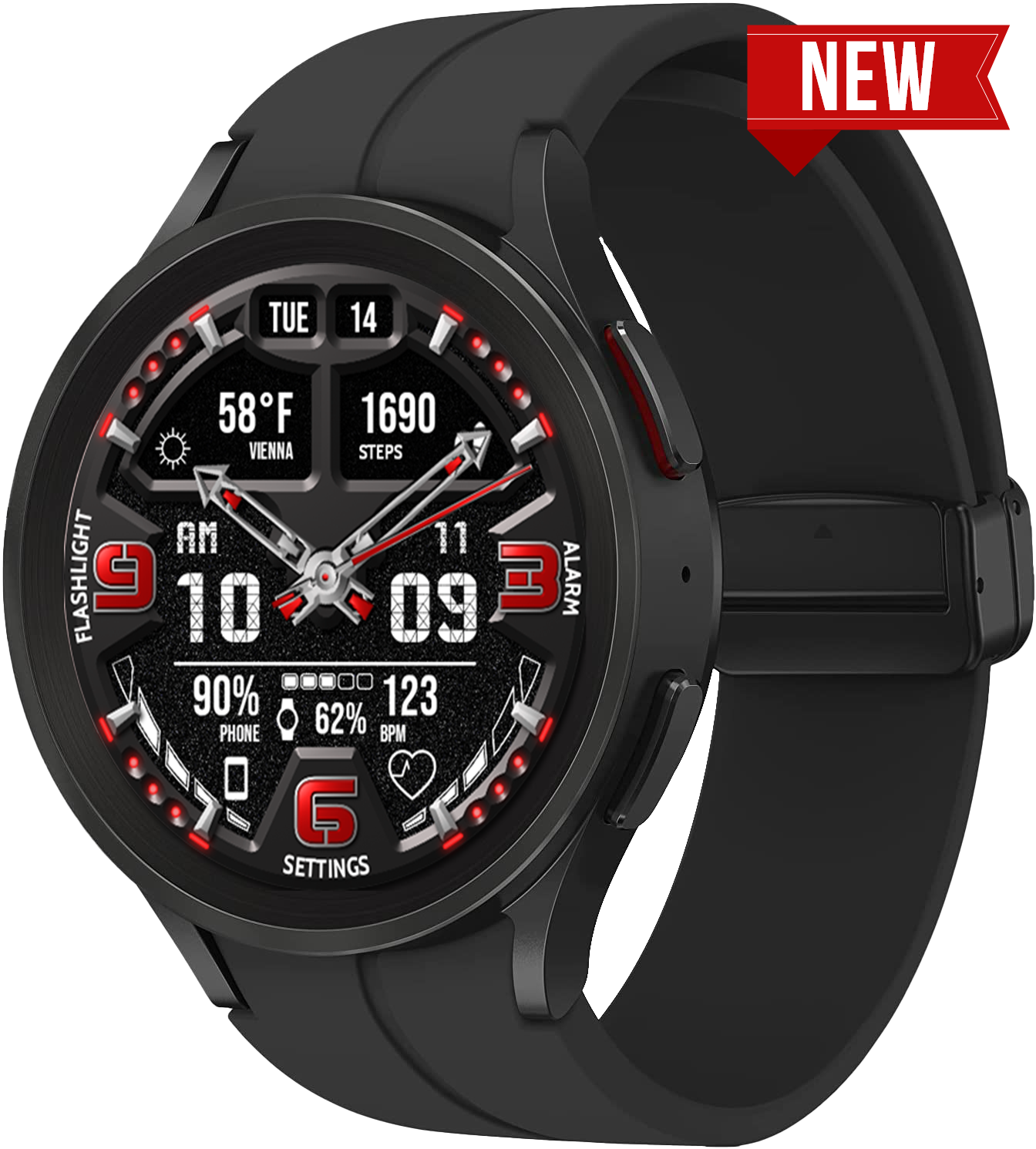 RichFace - Android WearOS Watchfaces